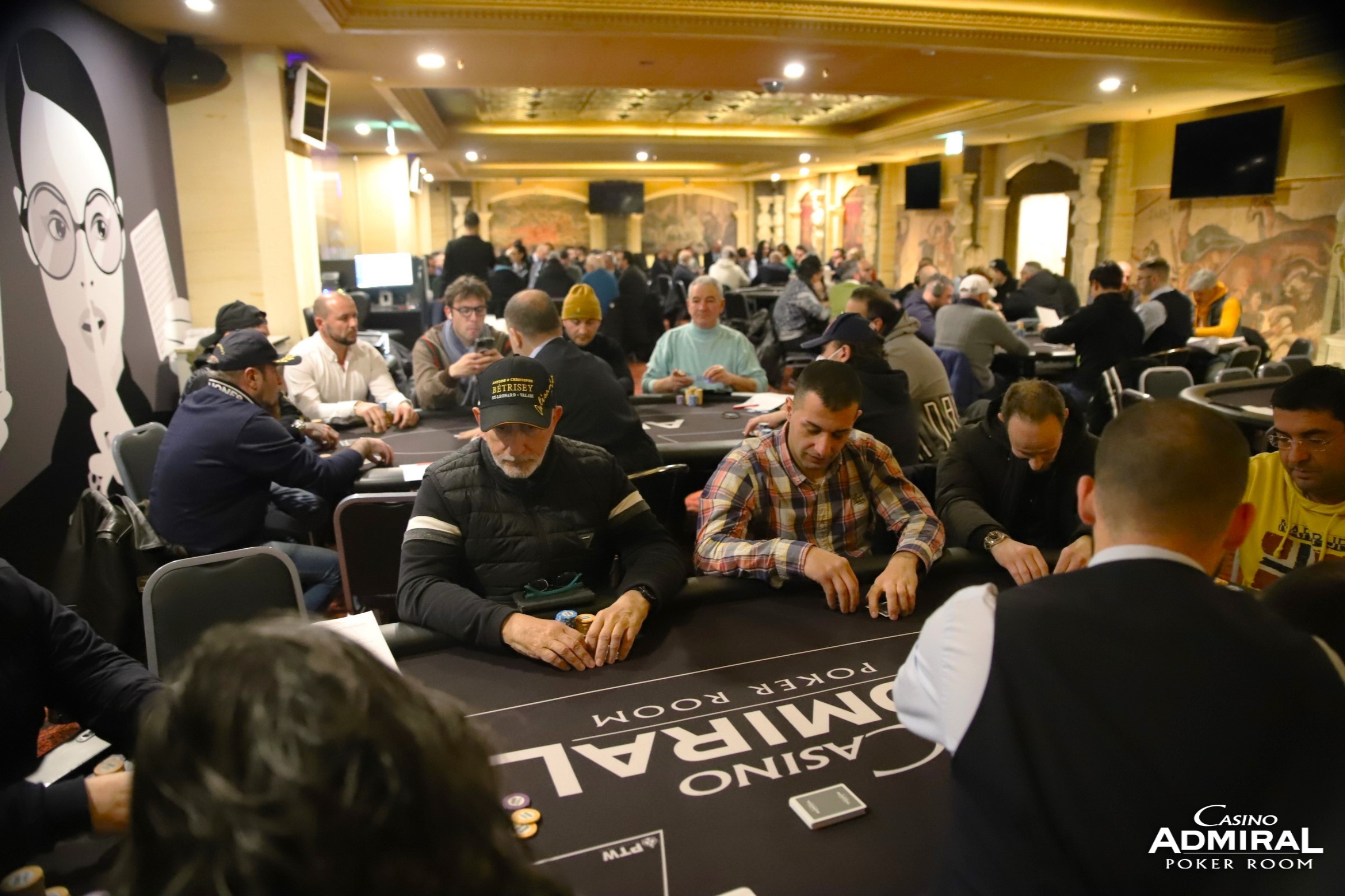 The guaranteed prize pool exceeded before the last flight! - Admiral Poker